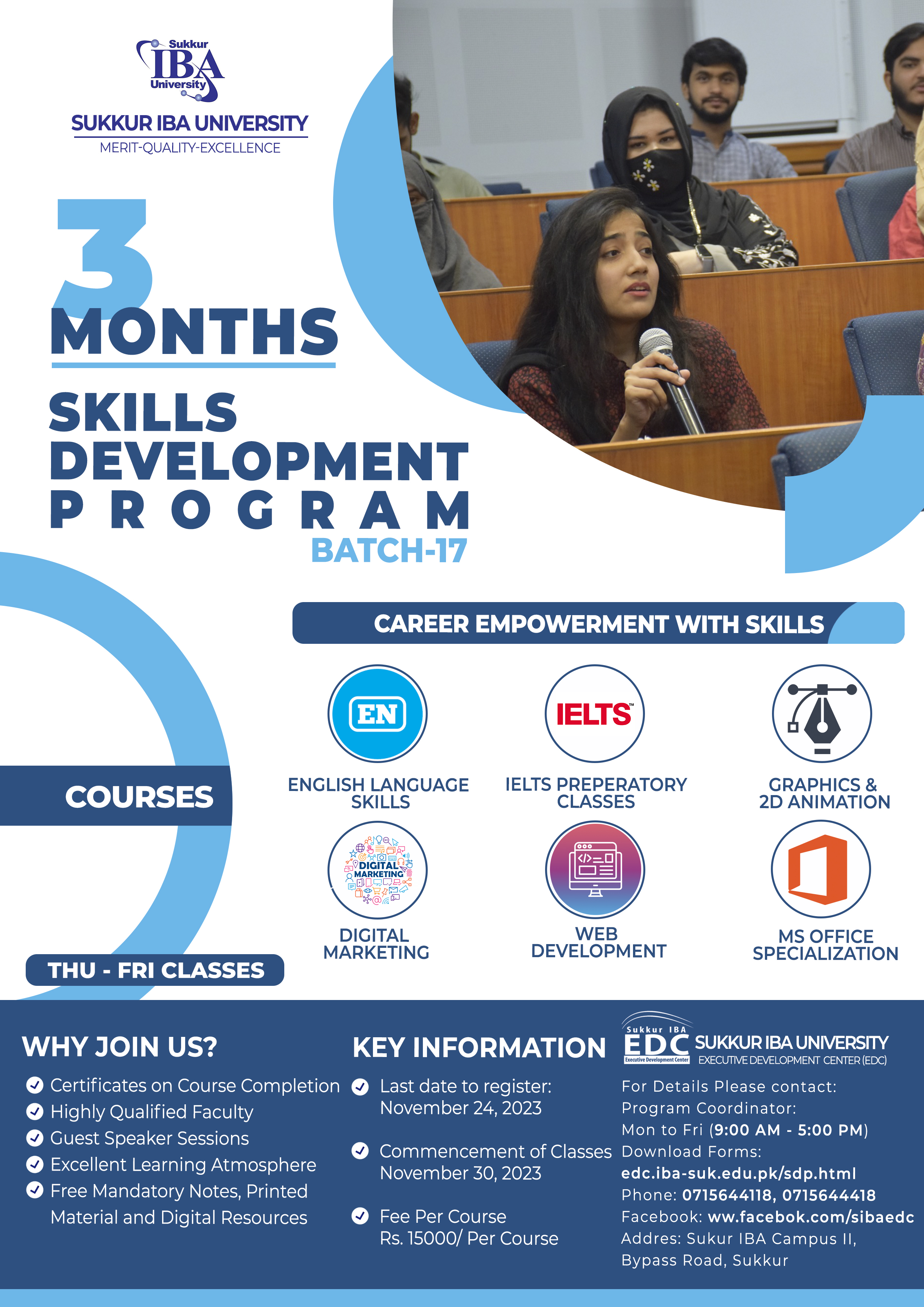 Skill Development Program (Batch-15)